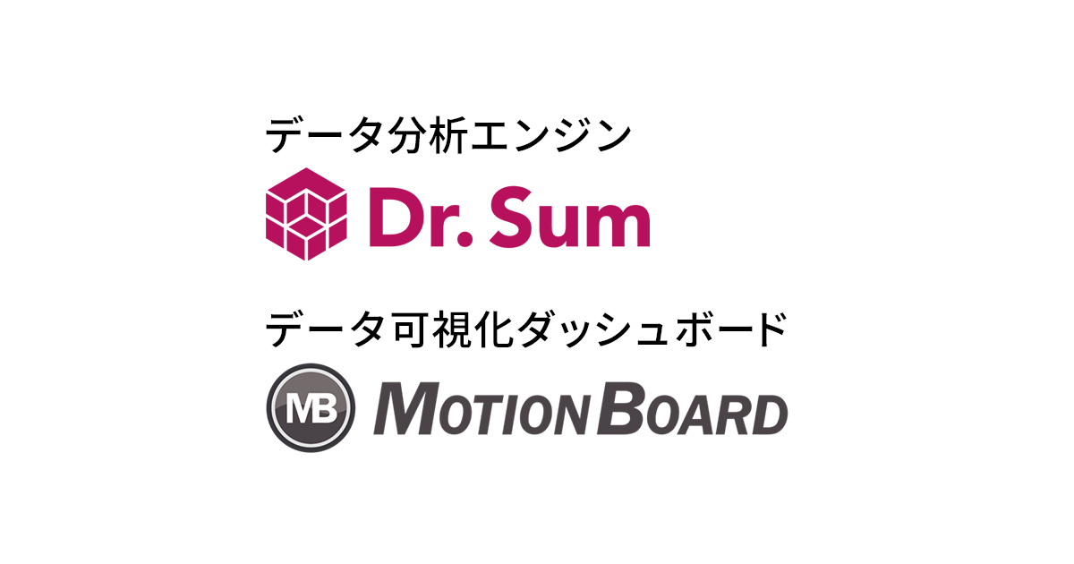データ活用基盤「Dr.Sum / MotionBoard」 | 内田洋行
